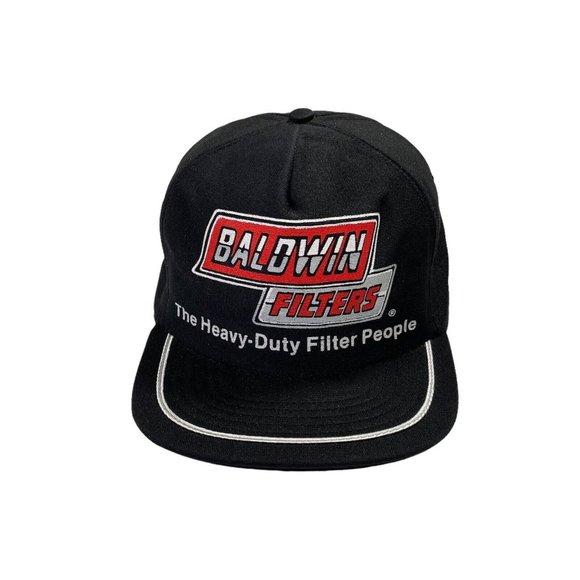 swingster | Accessories | Vintage Baldwin Filters Snap Back Trucker Hat ...